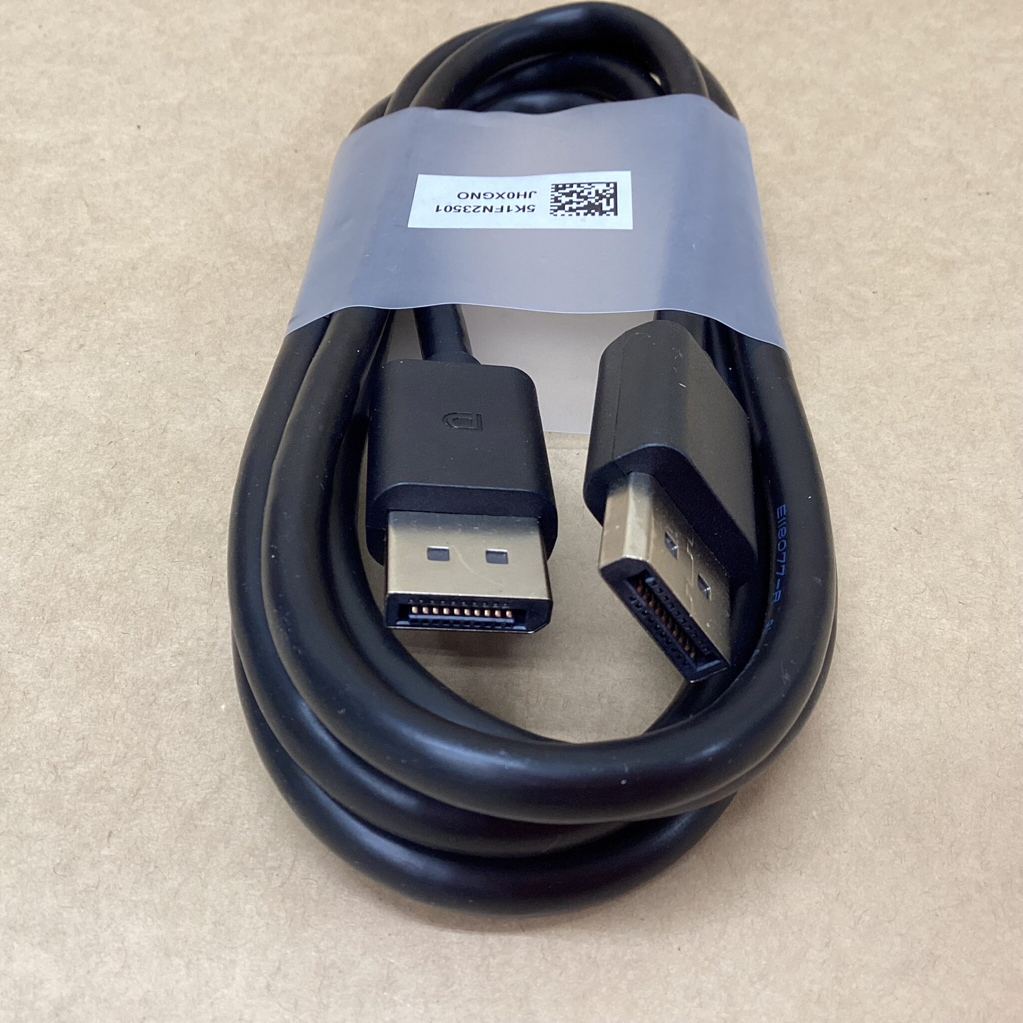[Unused] Genuine DELL DisplayPort Cable Male-Male Ver.1.2 5K1FN235012K ...
